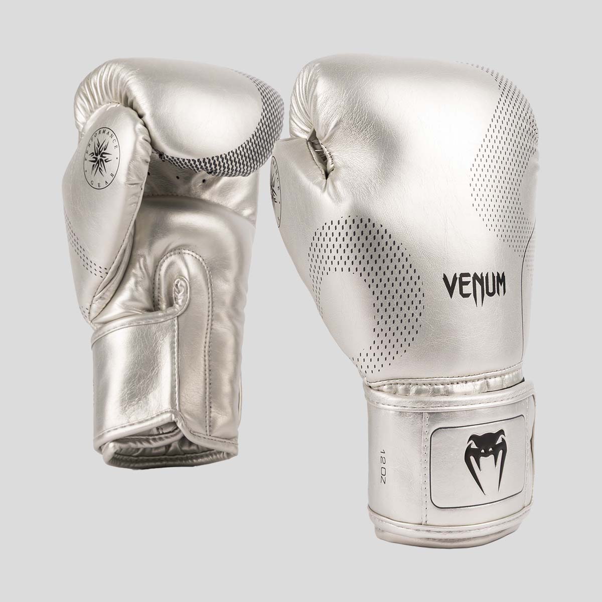 Venum Nexus Boxing Gloves Silver/Black from Made4Fighters