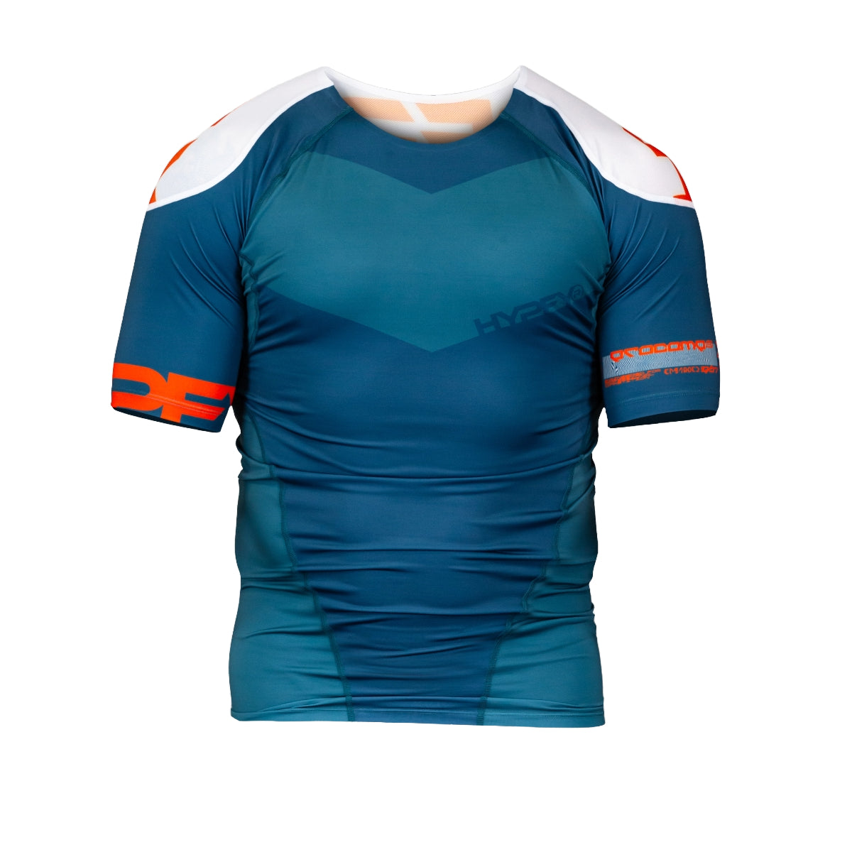 Hyperfly Supreme Edge Short Sleeve Rash Guard Verdigris from Made4Fighters