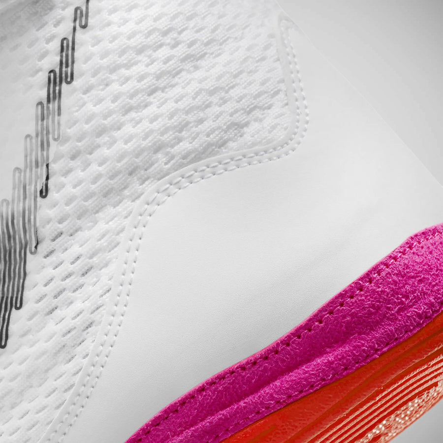 Nike Inflict SE Wrestling Boots White/Black/Pink from Made4Fighters