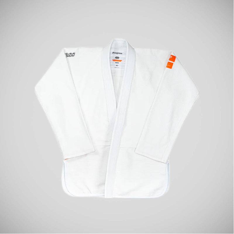 Progress Featherlight Lightweight Competition BJJ Gi White from ...