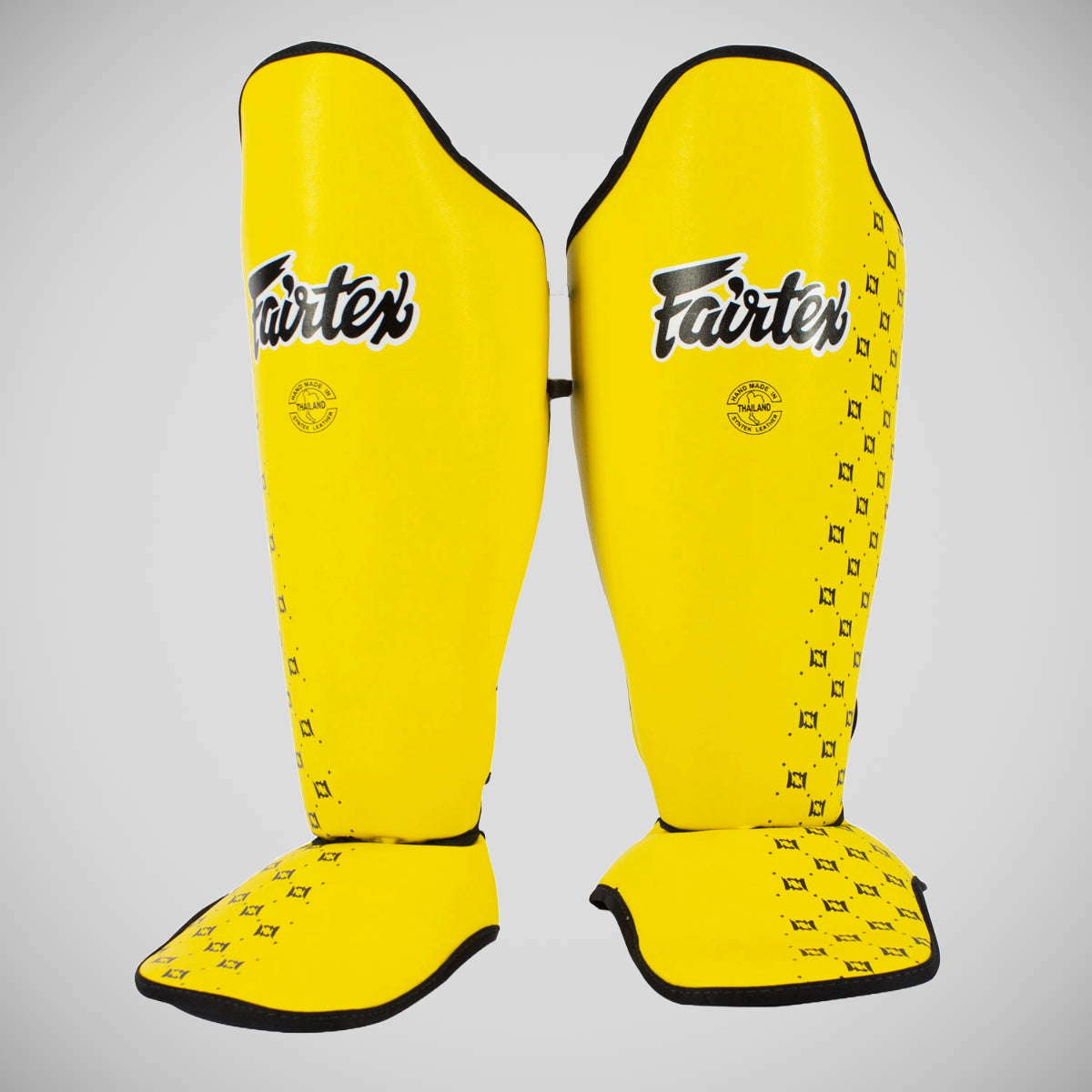 Fairtex SP5 Shin Guards Yellow from Made4Fighters
