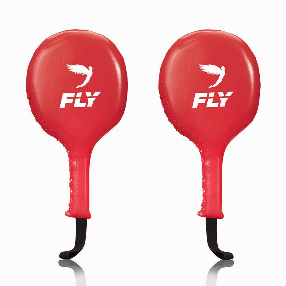 Fly Punch Paddles X Red from Made4Fighters