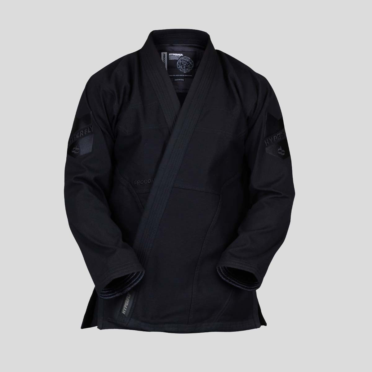 Hyperfly ProComp Lyte Void Womens BJJ Gi Black from Made4Fighters