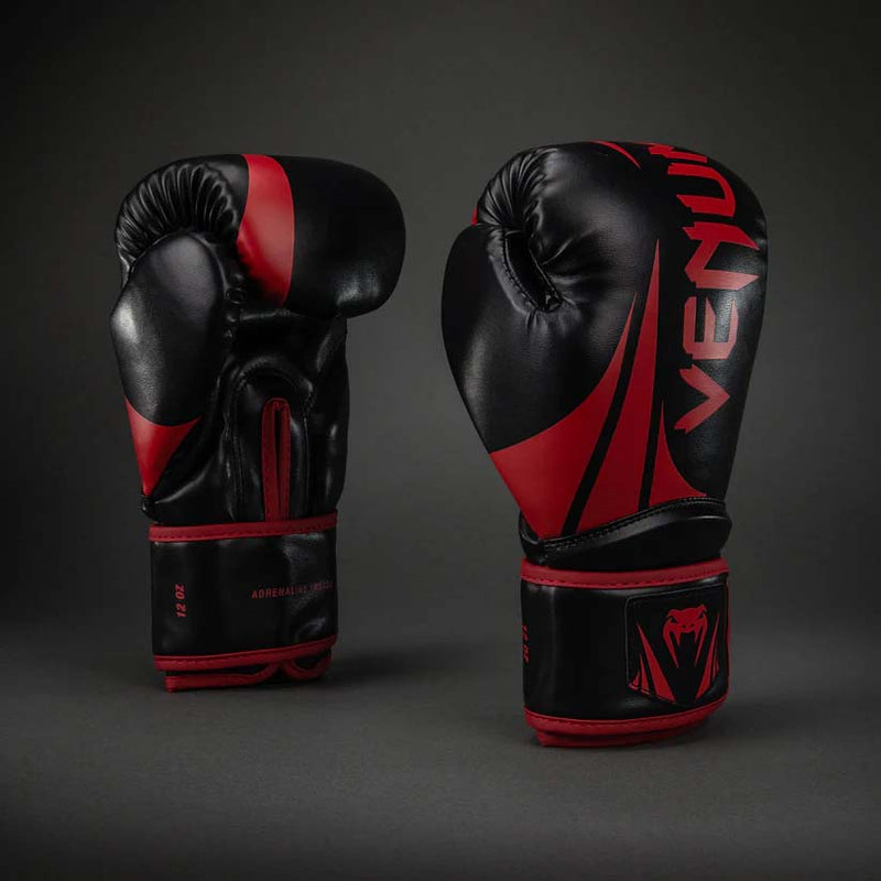 Venum Challenger 2.5 Boxing Gloves Black/Red – Made4Fighters