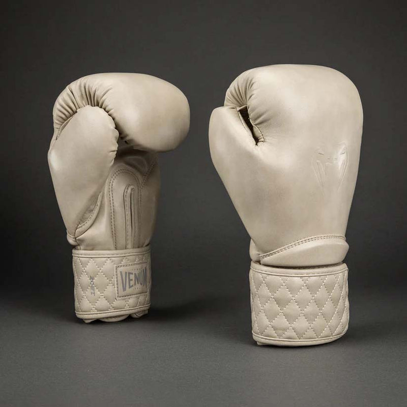 Venum Impact Classic Boxing Gloves Ivory from Made4Fighters