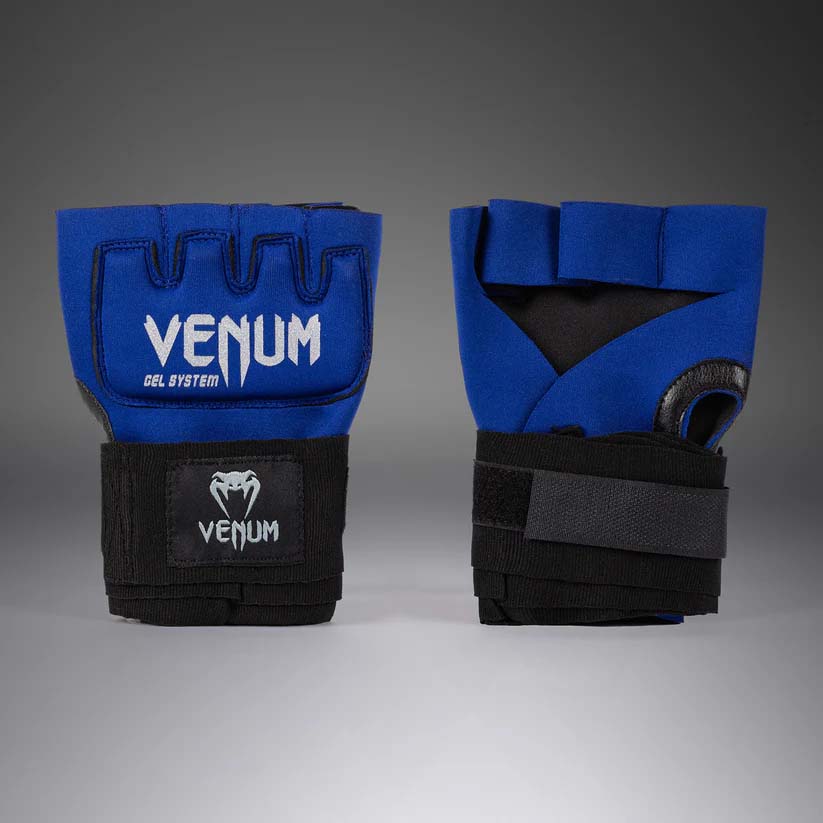 Venum Kontact Gel Quick Hand Wraps Royal Blue/Silver from Made4Fighters