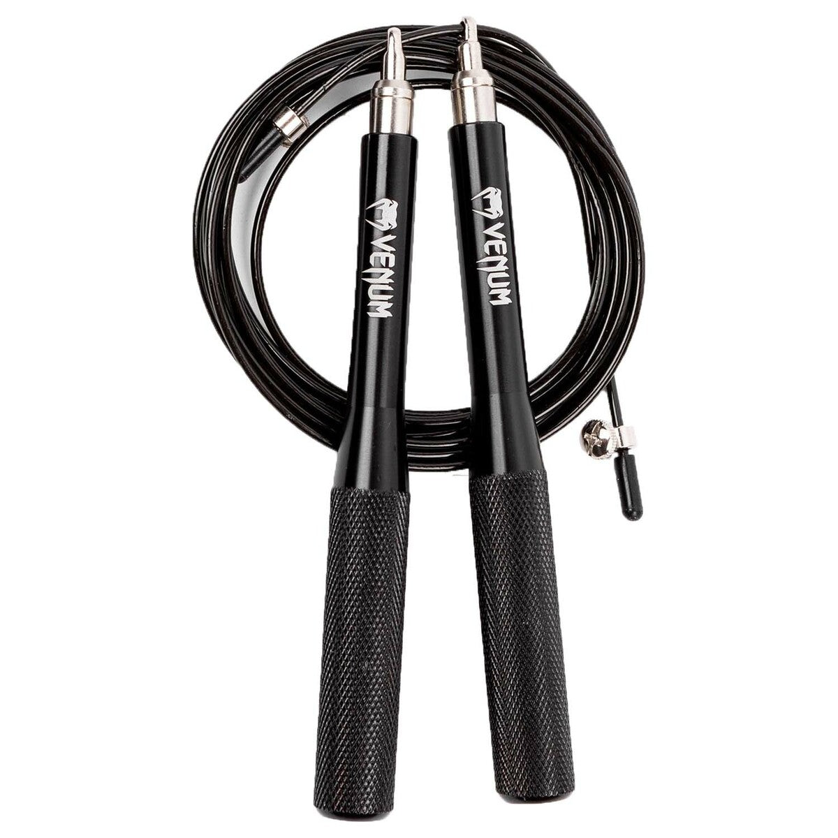 Venum Thunder Evo Jump Rope Black from Made4Fighters
