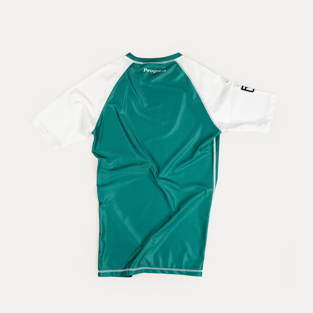 Progress Profile Jungle Green Rash Guard from Made4Fighters